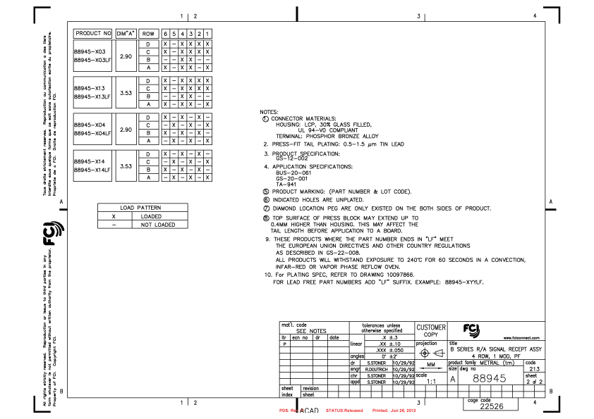 88945-102LF | (주)도림엘