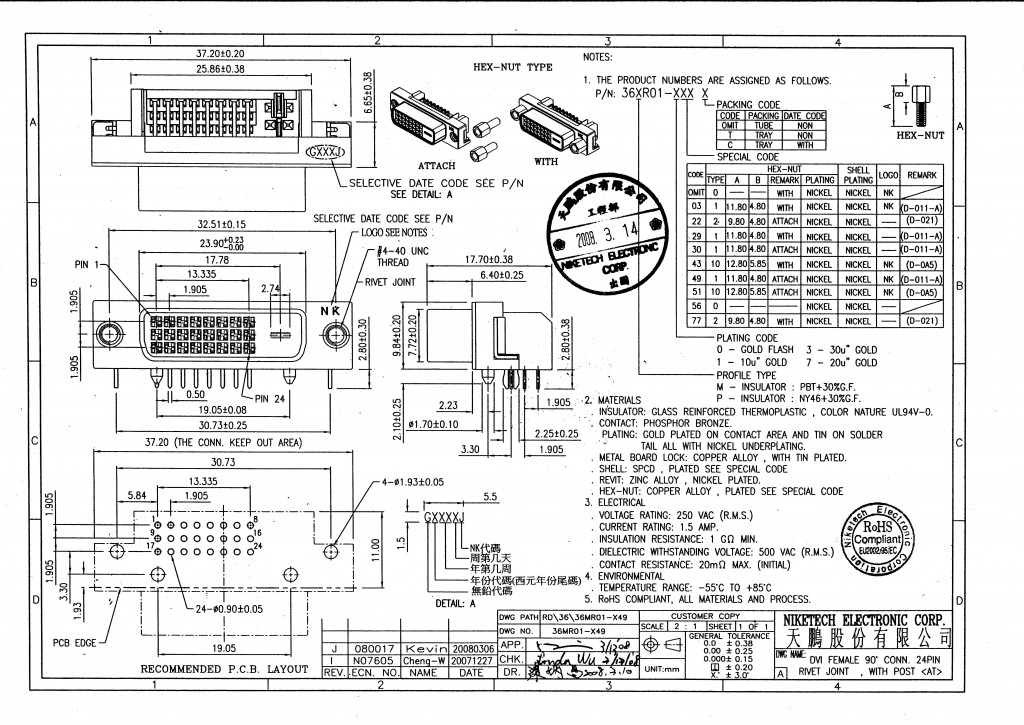 DVI-25SR/SN | (주)도림엘